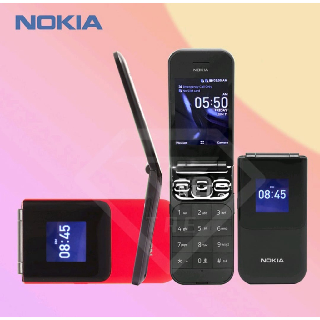 NOKIA 2720 FLIP DUAL SIM NOKIA LIPAT | Lazada Indonesia