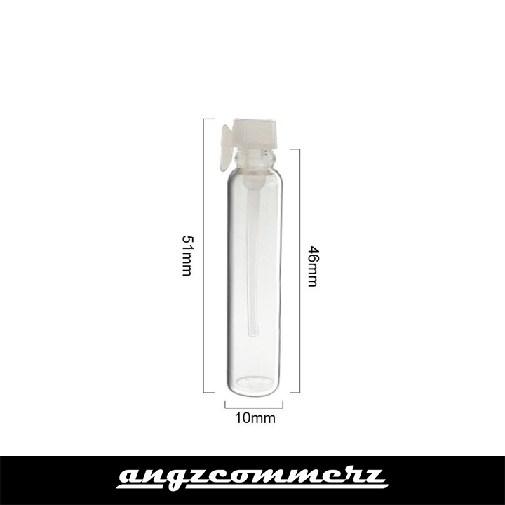 Botol Tester Kaca Sampel Tes Parfum Sample Bottle Test Stick Bening 2 ...