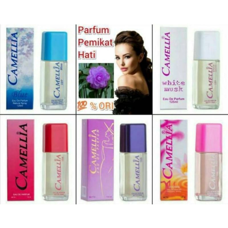 CAMELLIA EAU DE PARFUM 125 ML&60 ML- PARFUM CAMELLIA ORIGINAL 100% ...