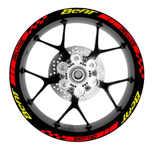 STIKER VELG BEAT DELUXE NEW | Lazada Indonesia
