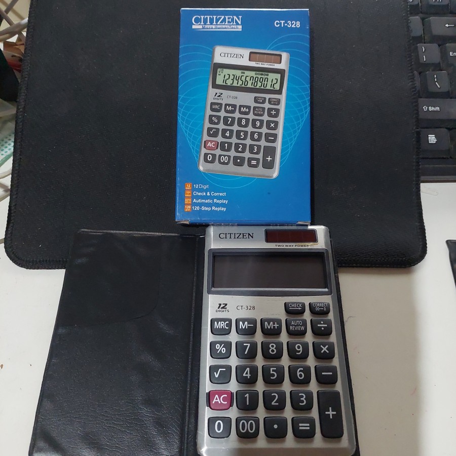 Kalkulator CITIZEN 12 Digit CT-328 | Lazada Indonesia
