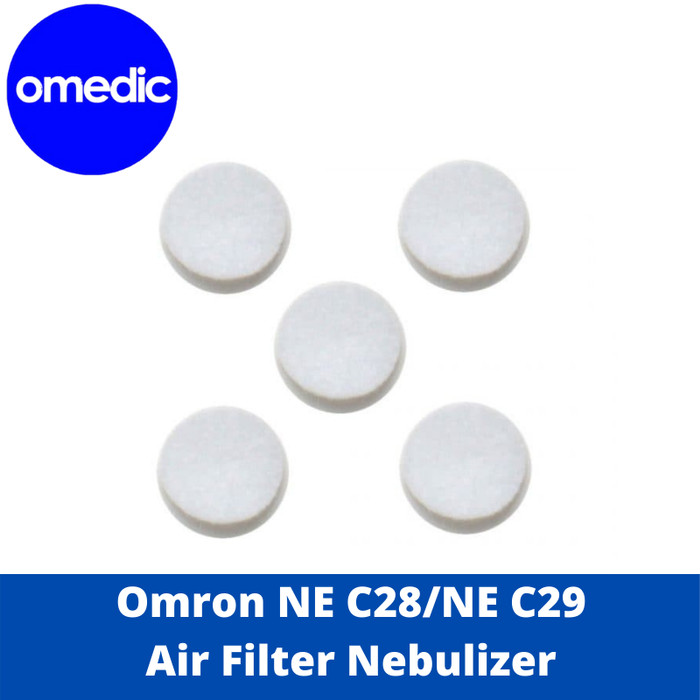 Omron NE C28/NE C29 Air Filter Nebulizer Filter Udara Nebulizer Omron ...