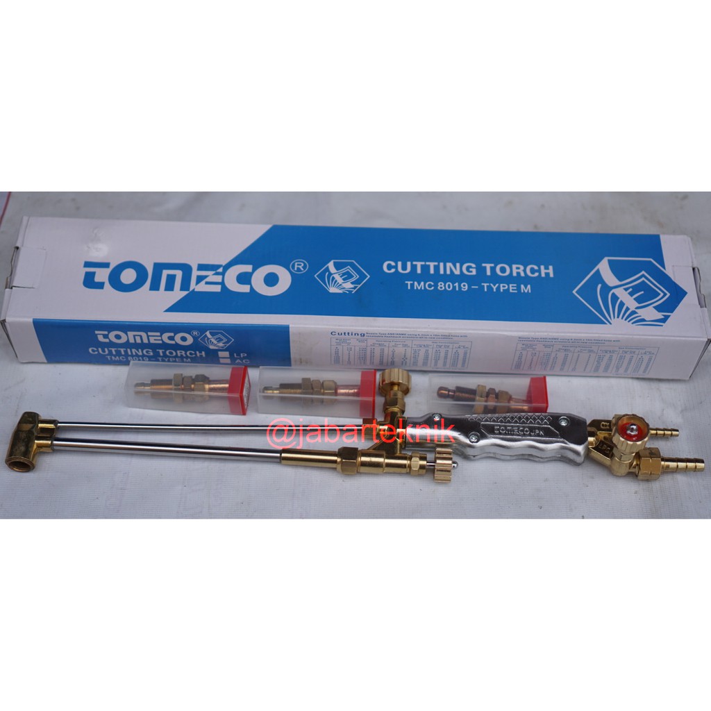 CUTTING TORCH STANG LAS BLENDER TYPE M LPG TOMECO SET | Lazada Indonesia