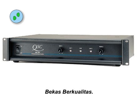 QSC MX700 2-Ch Stereo Power Amplifier Sound System Impor Bekas | Lazada Indonesia