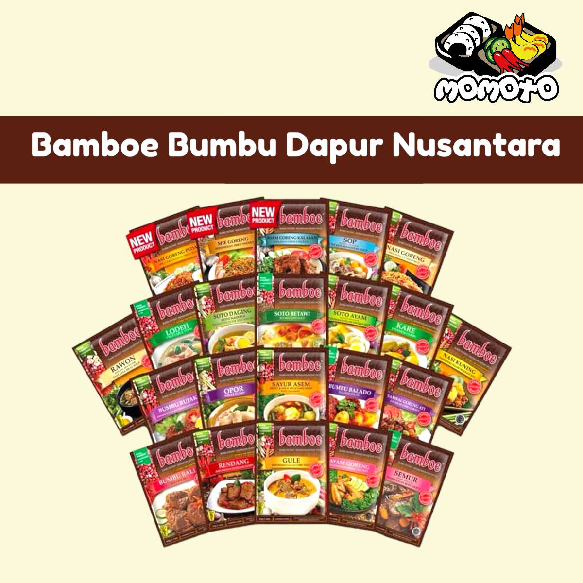 Bamboe bumbu dapur all varian rawon rendang balado nasi goreng soto ...