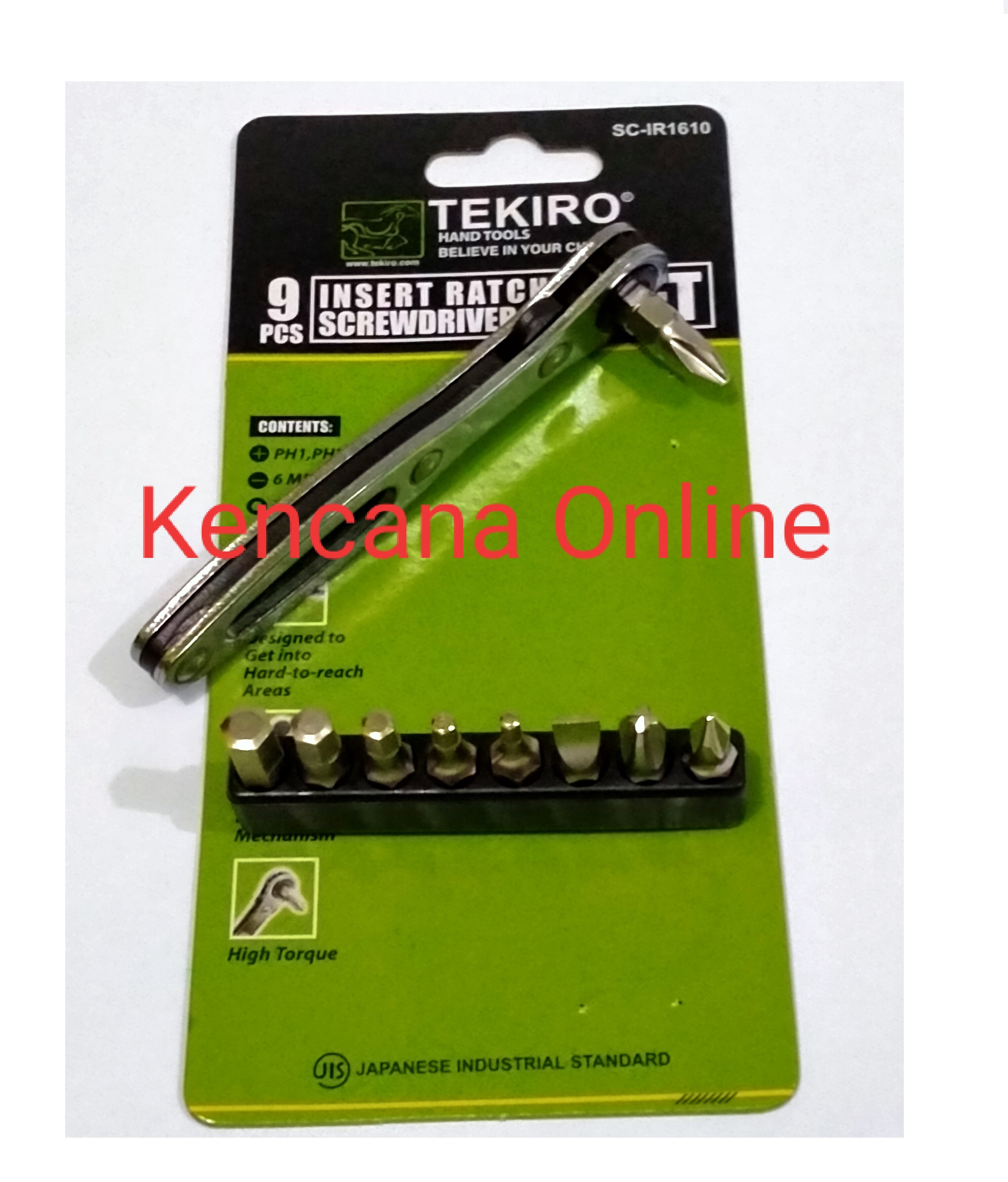 Tekiro insert rachet screwdriver bits obeng rachet tekiro - obeng set ...