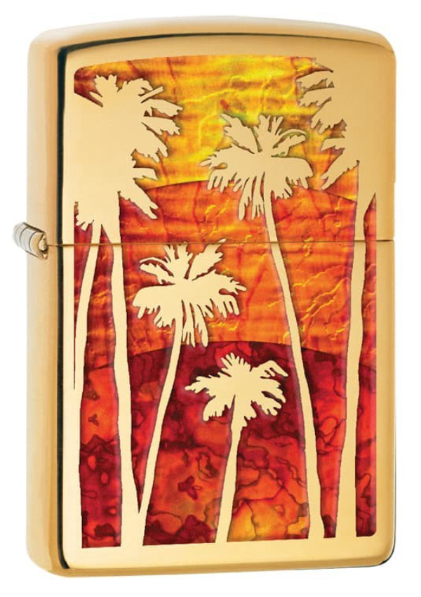 Zippo Fusion Palm Tree Sunset | Lazada Indonesia