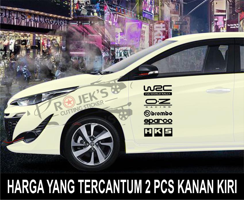 TERMURAH Cutting Sticker Mobil stiker Tulisan Racing Oke | Lazada Indonesia