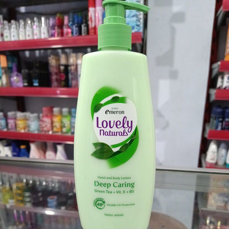 Hand & body lotion Emeron Lovely Naturals 400ml DAN 200ML | Lazada Indonesia