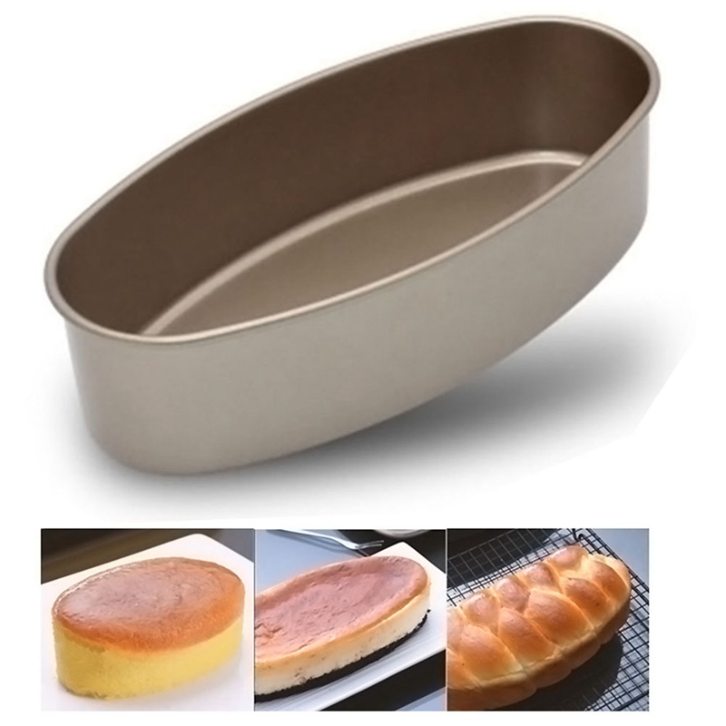 Oval Shape Nonstick Baking Tray Bread Loaf Cake Pan Mold Cheese Cake ...
