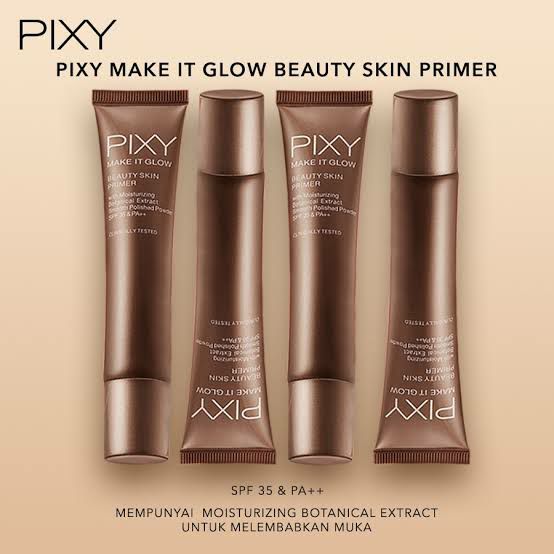 Pixy Primer/ Pixy Make it Glow Beauty Skin | Lazada Indonesia