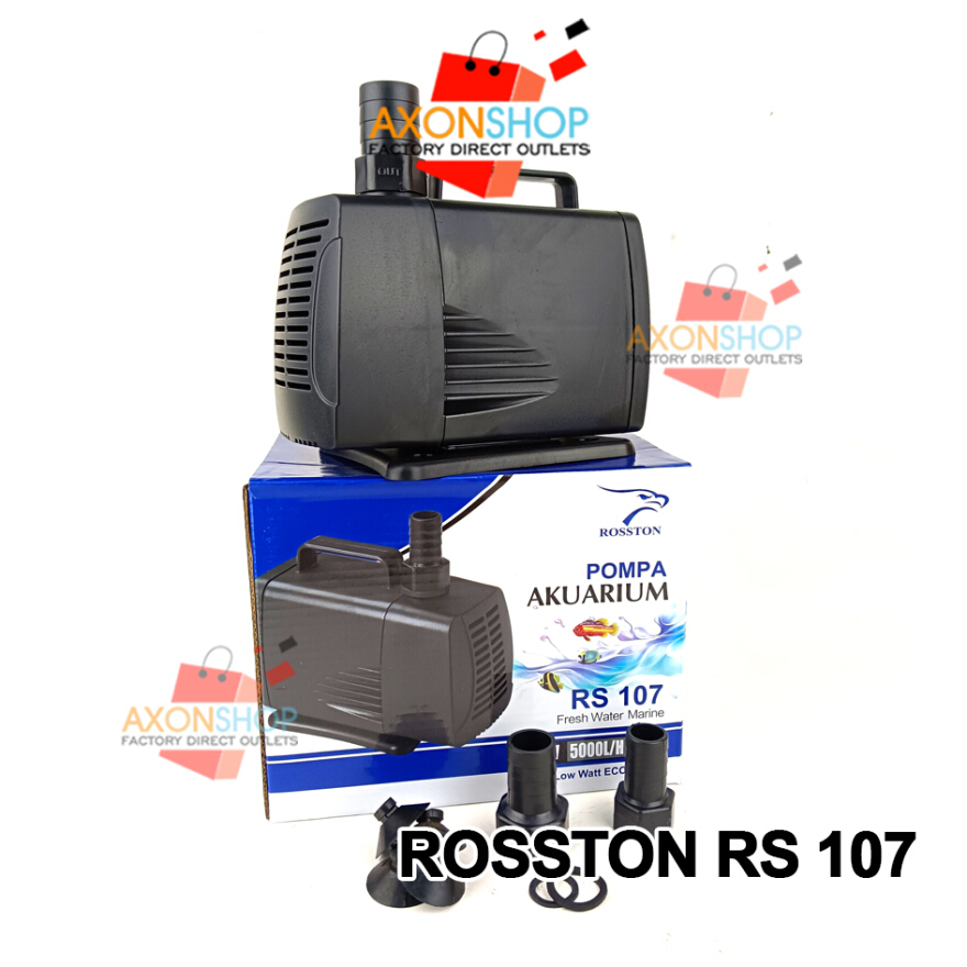 Pompa Air Aquarium Rosston RS 107 Hidroponik rs107 Celup Kolam Pump ...