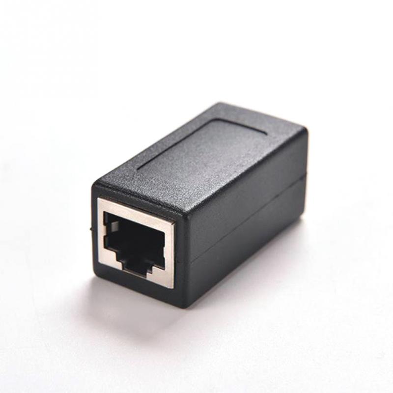 RJ45 Konektor Adapter Jaringan Splitter LAN Ethernet Network Connector ...