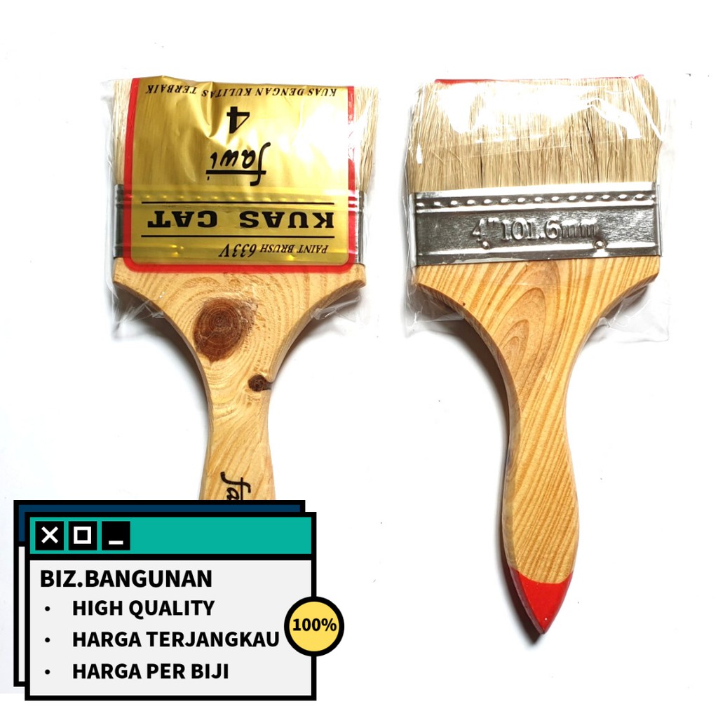 KUAS CAT TEMBOK 4 INCH - PINEHILL / FAWI 633 | Lazada Indonesia