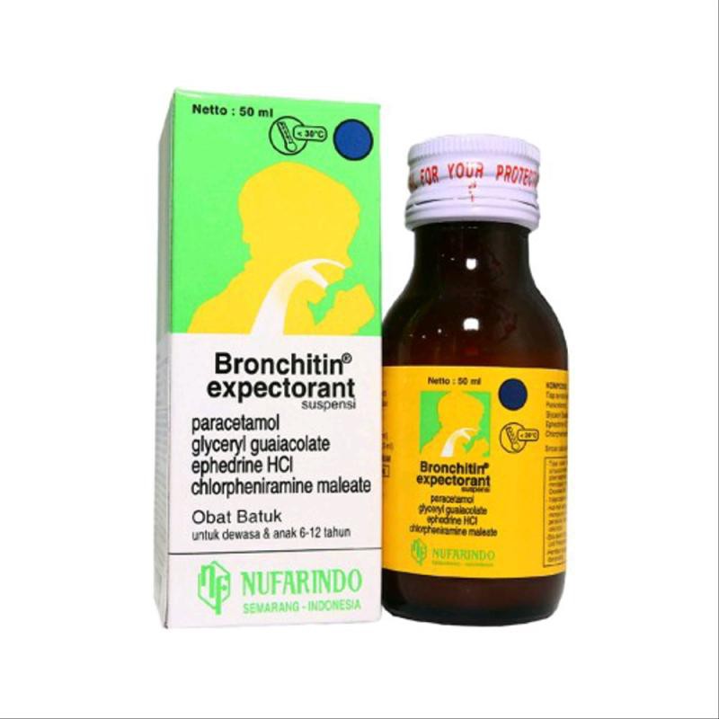 BRONCHITIN SYRUP 60 ML | Lazada Indonesia