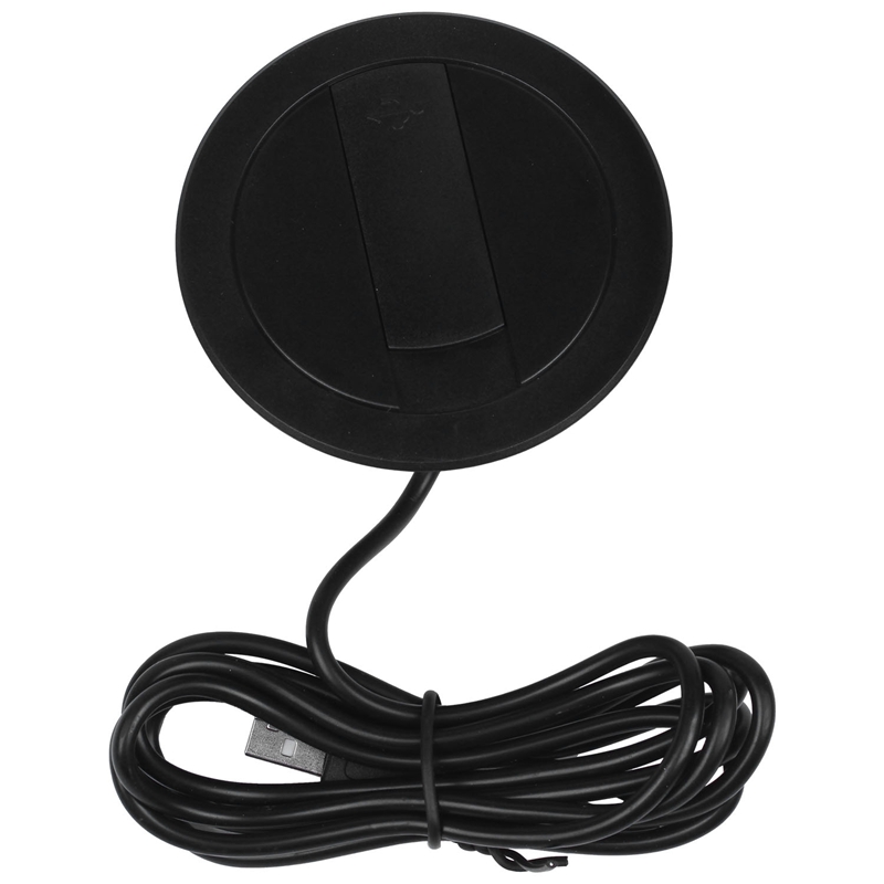 Embed Desktop Fast Wireless Charger Furniture Office Table Desk Mounted ...