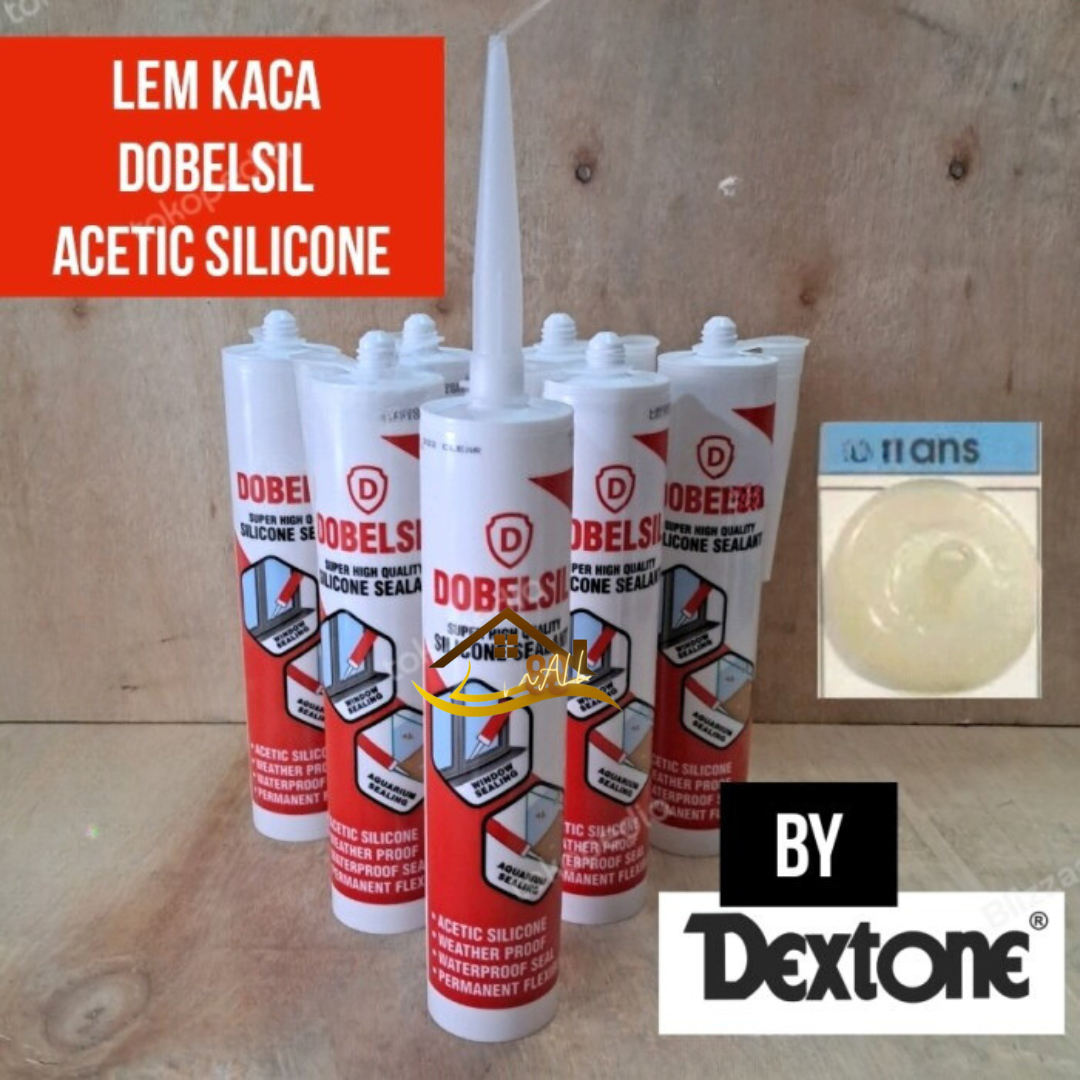 Lem Sealant Botol Lem Tabung lem kaca plastik 300ml - 88mall | Lazada ...