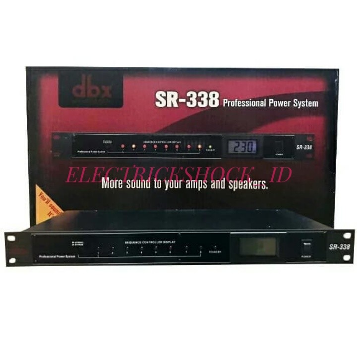 Power Sequencer Controller DBX SR 338 Power Distributor DBX SR338 ...