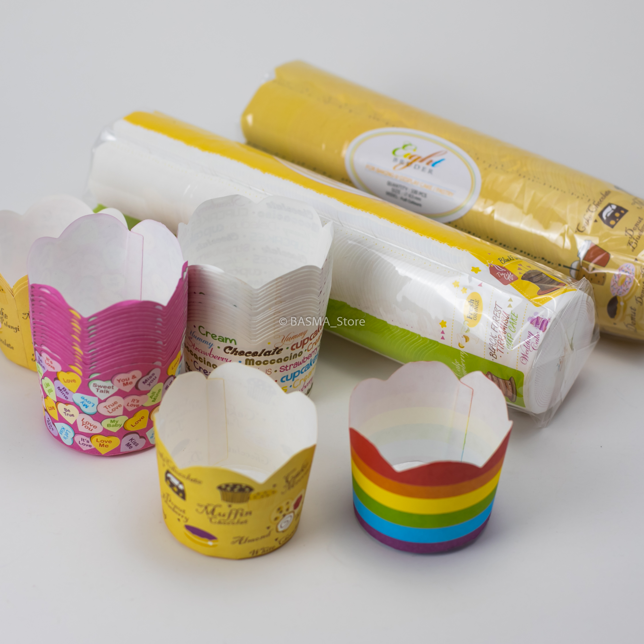 ukuran : 63 mm Cup Roti / Cup Muffin Bulat Isi 100 Lbr | Lazada Indonesia