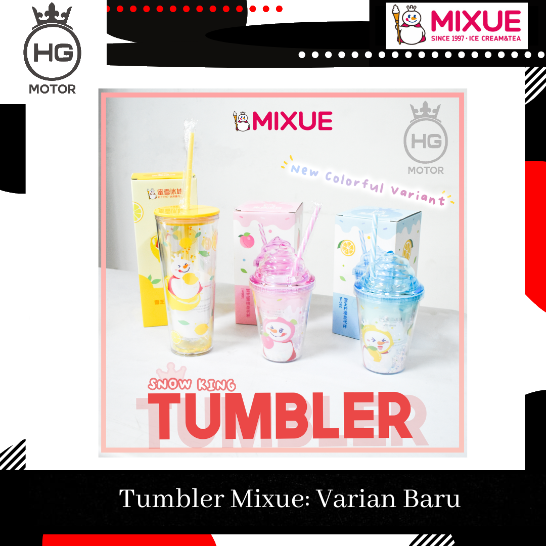 Tumblr Botol Minum MIXUE Warna Tumbler Tempat Minum Limited Edition ...