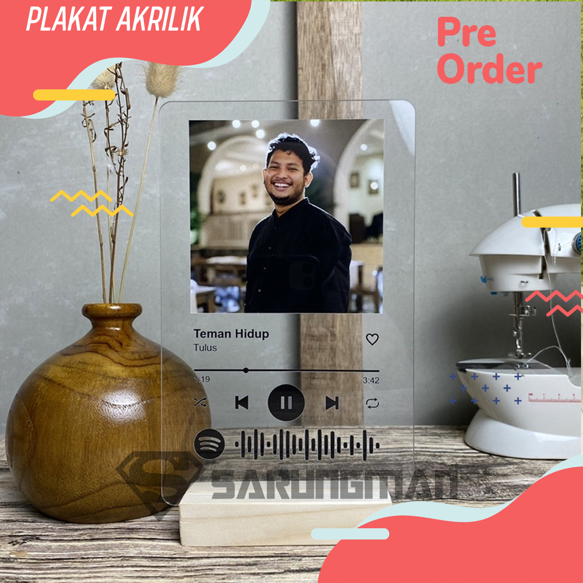 Plakat Spotify Akrilik Kado Custom wisuda | Lazada Indonesia Plakat Spotify Akrilik Kado Custom wisuda | Lazada Indonesia