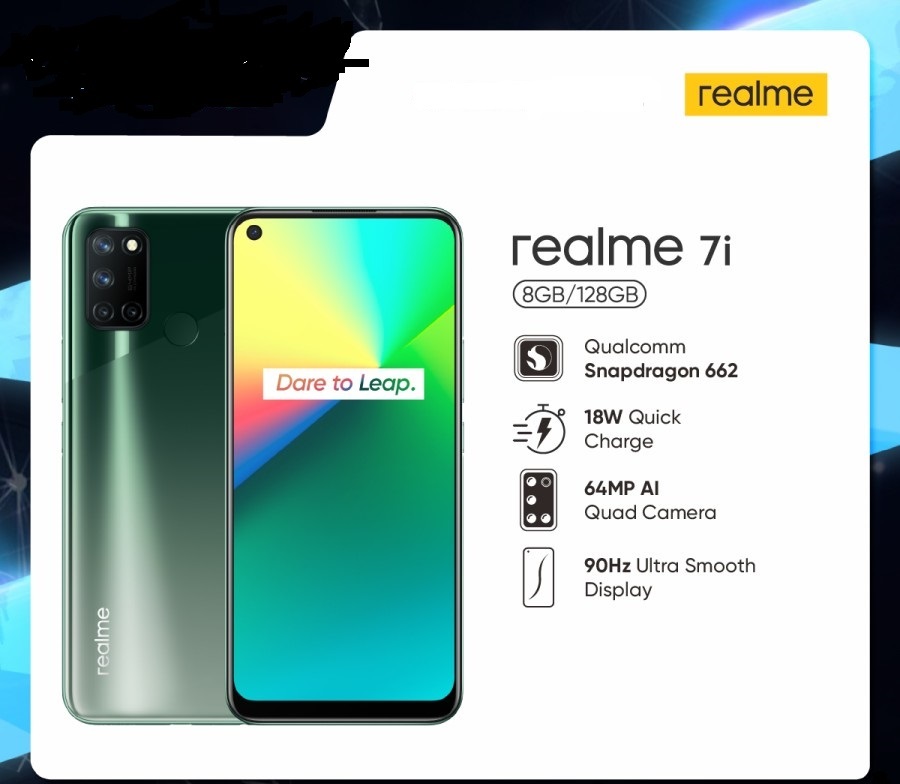 HP REALME 7i RAM 8/128 GB SNAPDRAGON GARANSI RESMI NEW | Lazada Indonesia