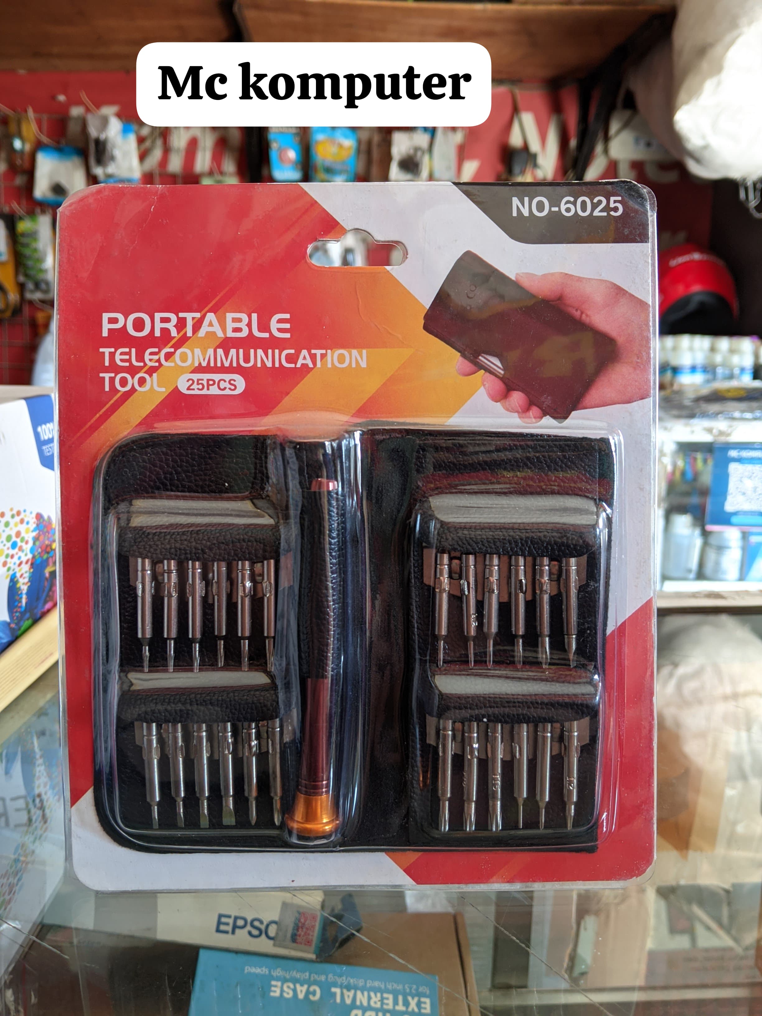 OBENG SET 25 IN 1 MODEL DOMPET NO.6025 | Lazada Indonesia