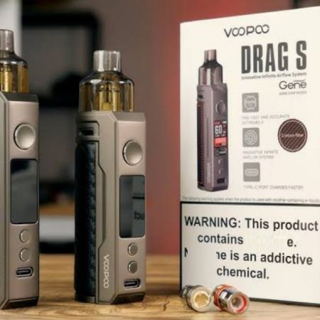 PROMO !! Vopoo Drag S AUTHENTIC 60 watt 2500mAh DragX VoopooDragX ...