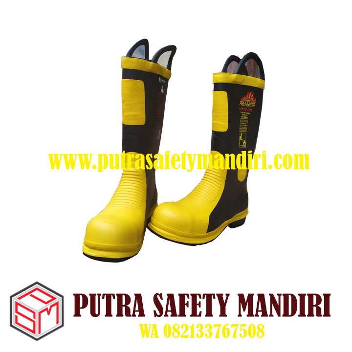 JUAL SEPATU PEMADAM KEBAKARAN HARVIK FIRE RANGGER SAFETY BOOT HARGA ...