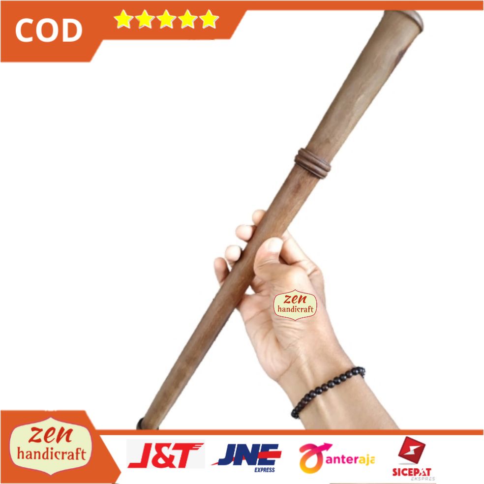 Tongkat komando kayu stigi laut super Tongkat beladiri panjang 55cm ...