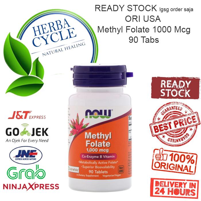 Now Foods Methyl Folate 1,000 mcg (90 Tab) Now Food Methyl Now Methyl ...