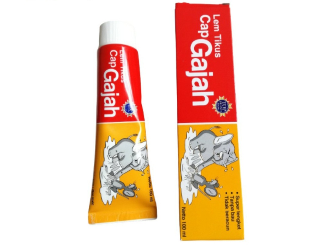 Lem Tikus Cap Gajah Odoltube 100 Ml Lazada Indonesia
