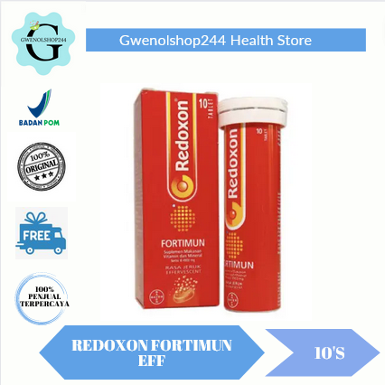 REDOXON FORTIMUN EFFERVESCENT 10'S TABLET | Lazada Indonesia