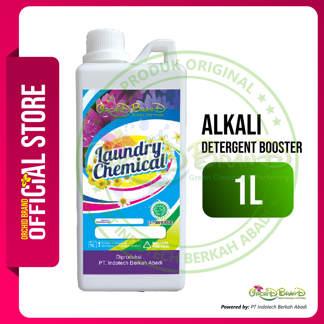 Alkali Pembersih Noda Bandel Pembuka Serat Pakaian Laundry Chemical Kemasan Botol 1000 Mili ...