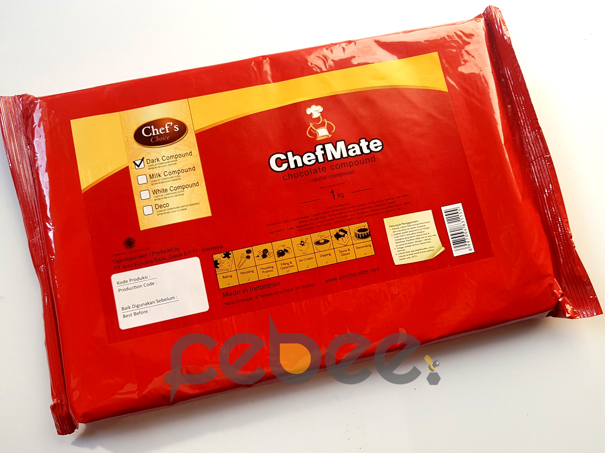 [1kg] Chef Mate ChefMate Dark Chocolate / Cokelat Compound | Lazada ...