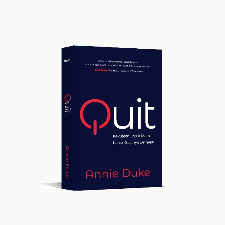 QUIT - Annie Duke | Lazada Indonesia