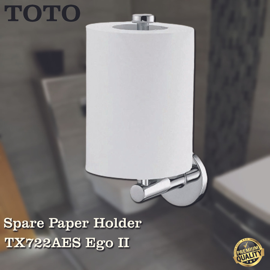 TOTO Paper Holder TX722AES Spare Paper Holder Original | Lazada Indonesia
