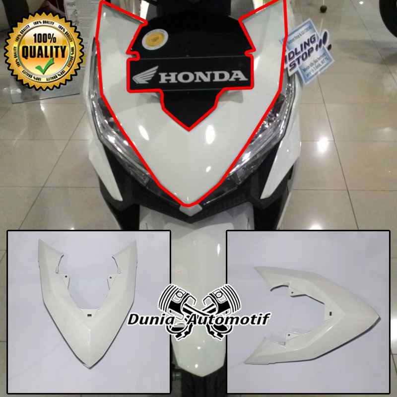 TAMENG COVER PANEL DEPAN VARIO 125 VARIO 150 ESP LED 2016 2017 PUTIH ...