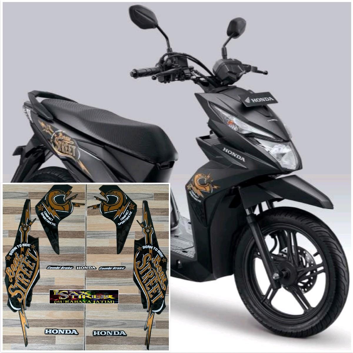 striping Honda beat street tahun 2018 2019 | Lazada Indonesia