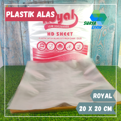 Plastik HD Sheet 20x20 / Plastik Alas Makanan / Plastik Sheet | Lazada ...
