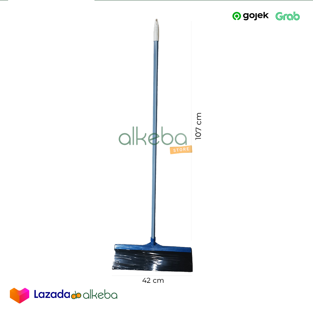 Wiper lantai karet Dorongan air Slaber karet Cleantex Floor squeze ...