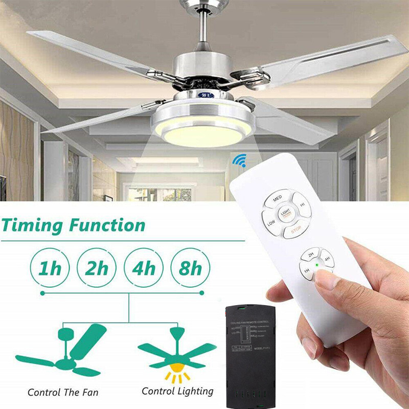 HomeMall Universal Ceiling Fan Light Remote Control Ceiling Fan Light ...