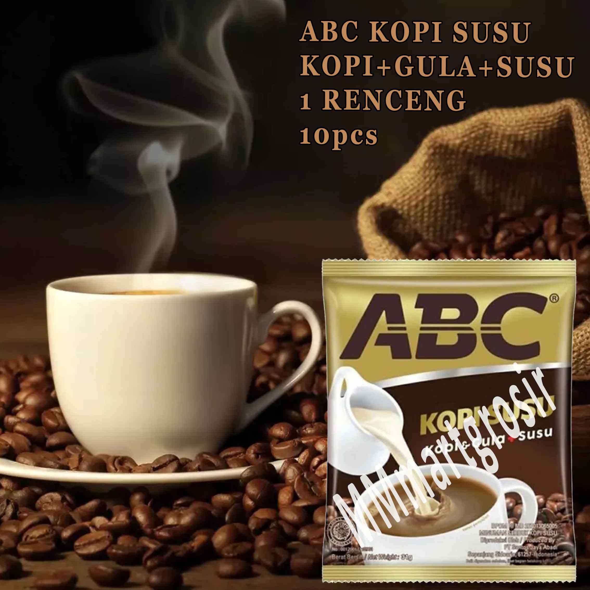 ABC Kopi Susu / Kopi+Gula+Susu / Kopi Bubuk ABC / 1 Renceng 10pcs ...