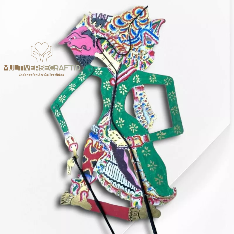 Wayang Kulit Asli BISMA Kualitas Biasa Ukuran 55cm Standar Dalang ...