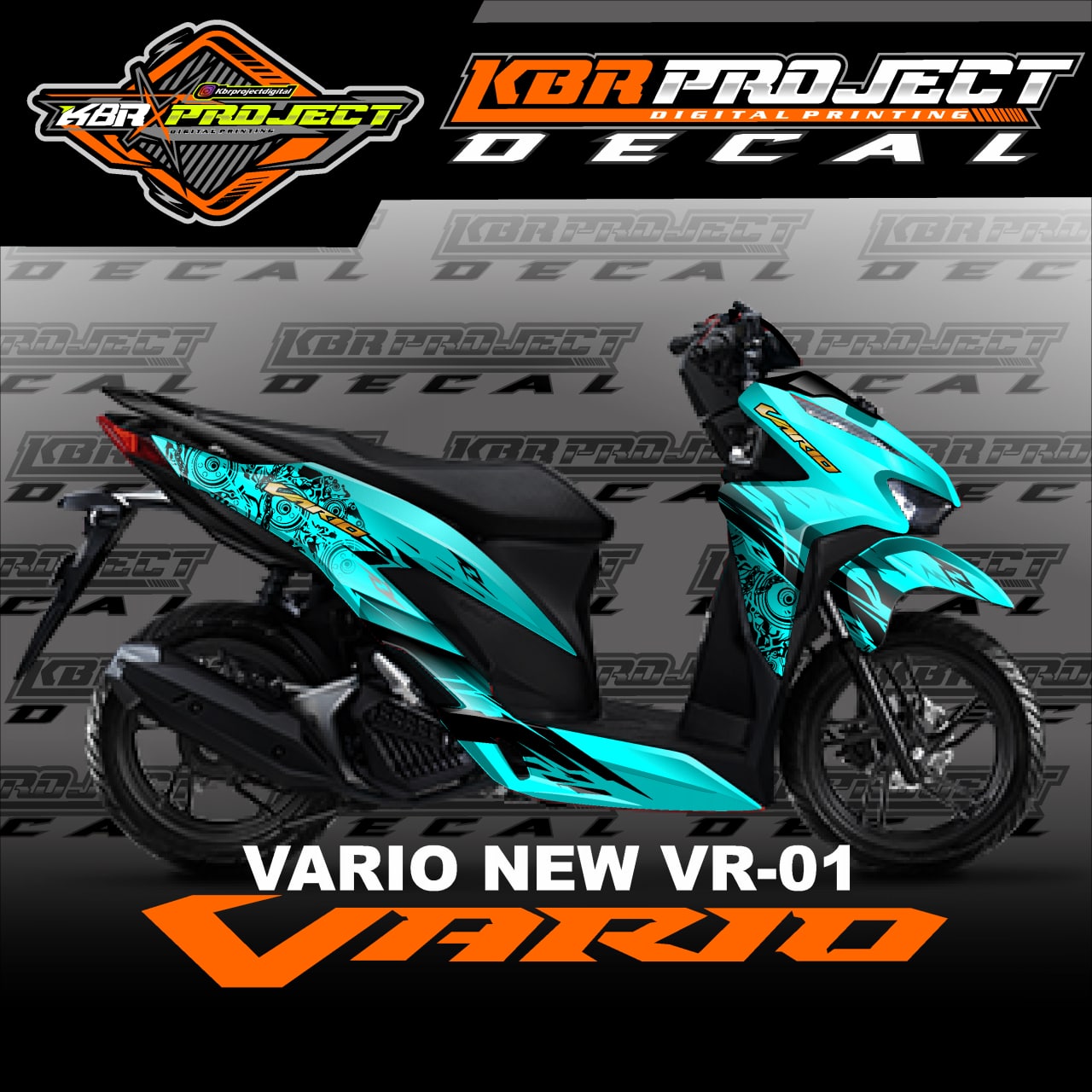 VARIO (COD) DECAL FULL BODY MOTOR HONDA VARIO Variasi Baru VR.02 ...