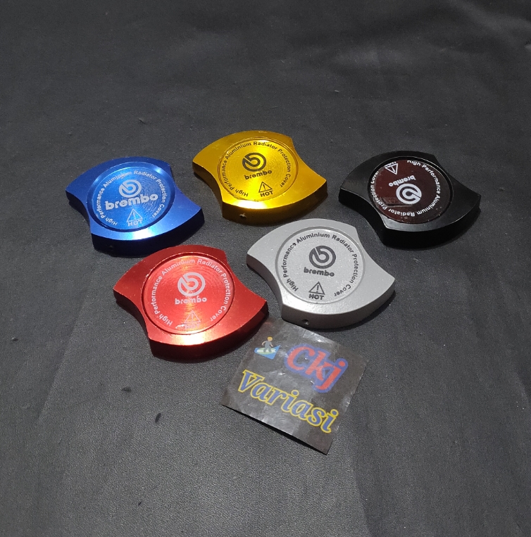 TUTUP CAP RADIATOR COVER TUTUP RADIATOR HRC CNC NMAX OLD NMAX NEW AEROX ...