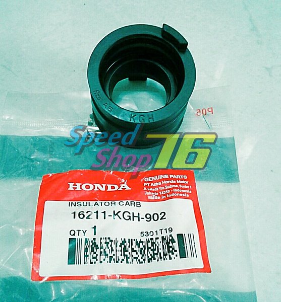 SP76 RUBBER KARET MANIFUL MANIPUL INTEK INTAKE HONDA CS1 CS 1 ORI ORIGINAL 16211 - KGH - 902 AHM ...
