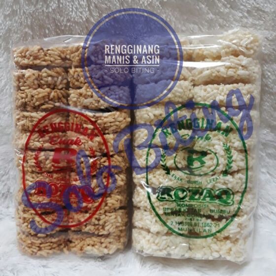 Rengginan/Rengginang Asin/Manis Oleh oleh Khas Solo Murah | Lazada ...