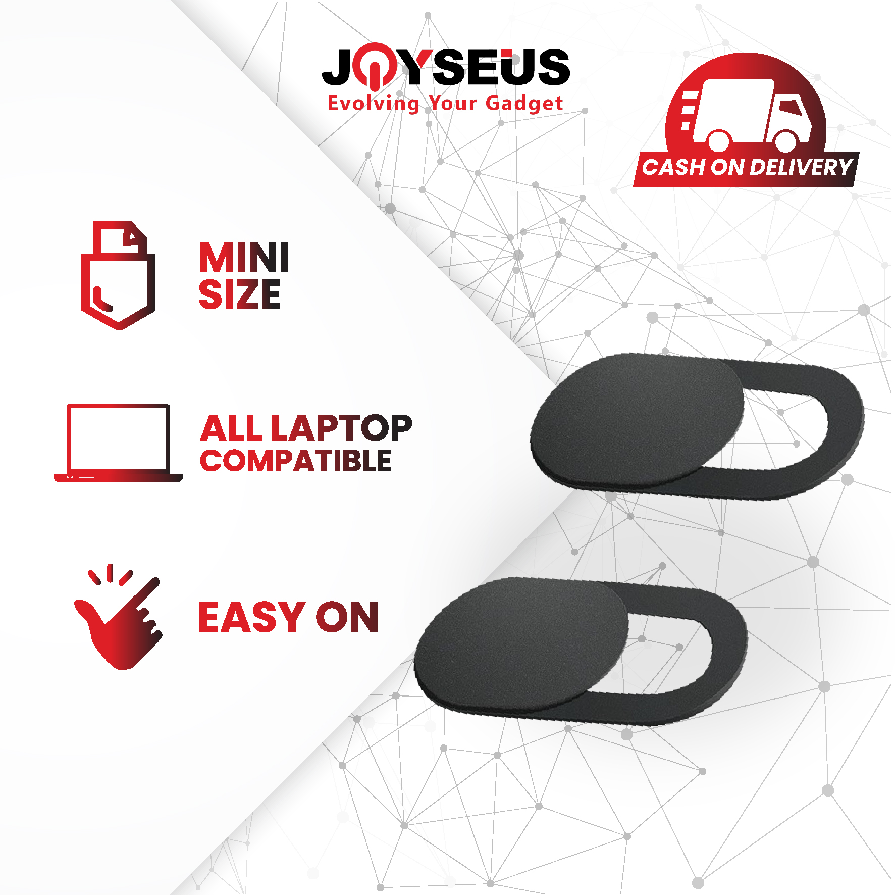 JY PENUTUP KAMERA / WEBCAM CAMERA COVER LAPTOP / HP - WBOT01 | Lazada ...