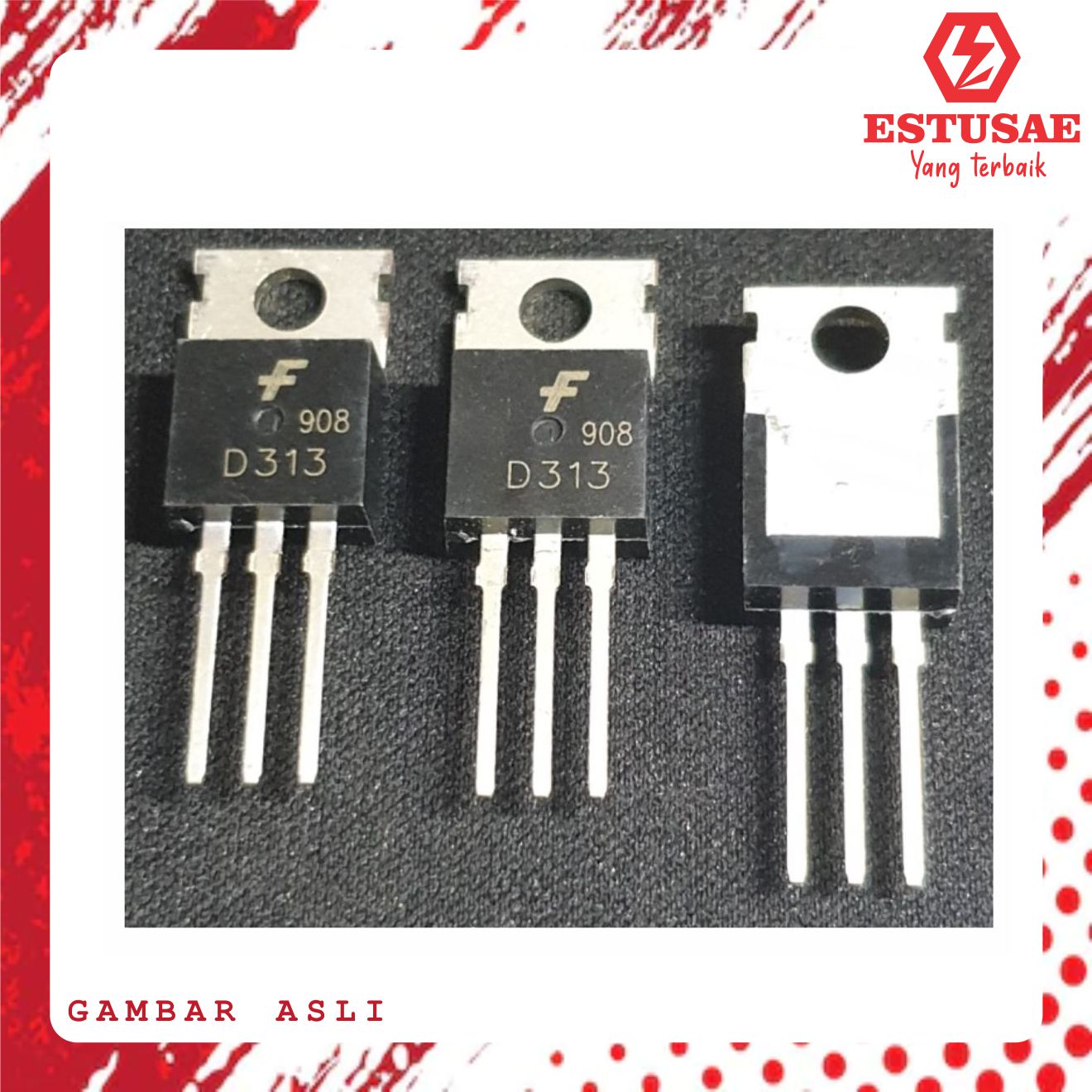 ESTUSAE-TRANSISTOR D313 ORIGINAL | Lazada Indonesia